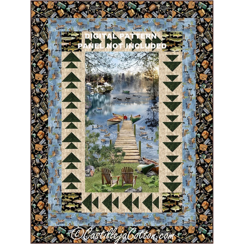 Wilderness Quilt Pattern - Etsy