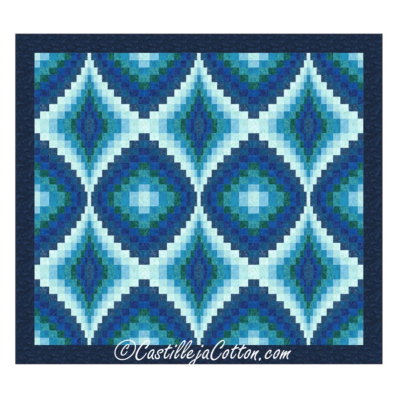 Gemstone Quilt - Etsy