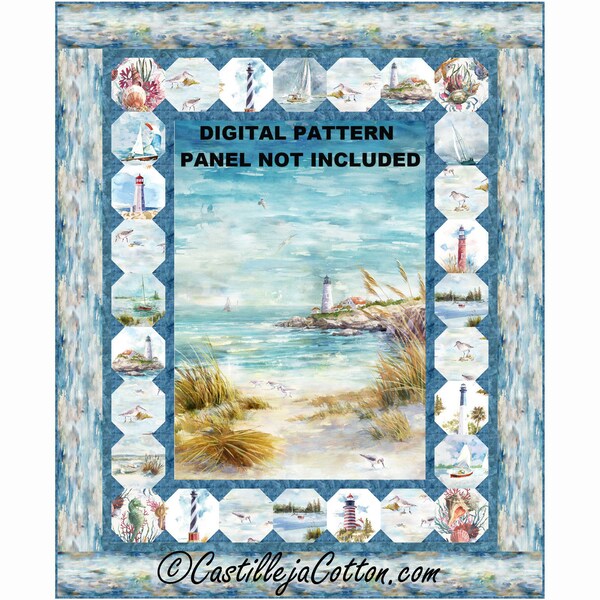 Beach Quilt Pattern - Etsy