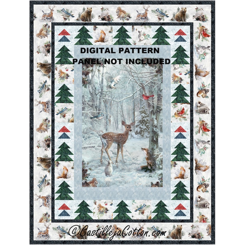 Winter friends quilt patterns - Etsy.de