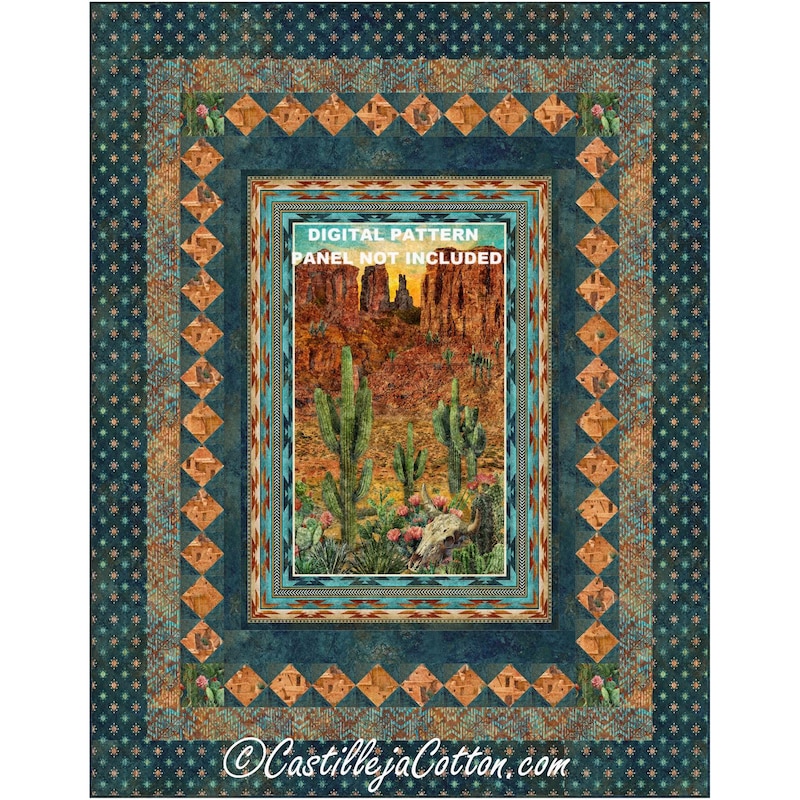 Landscape Quilt Pattern - Etsy