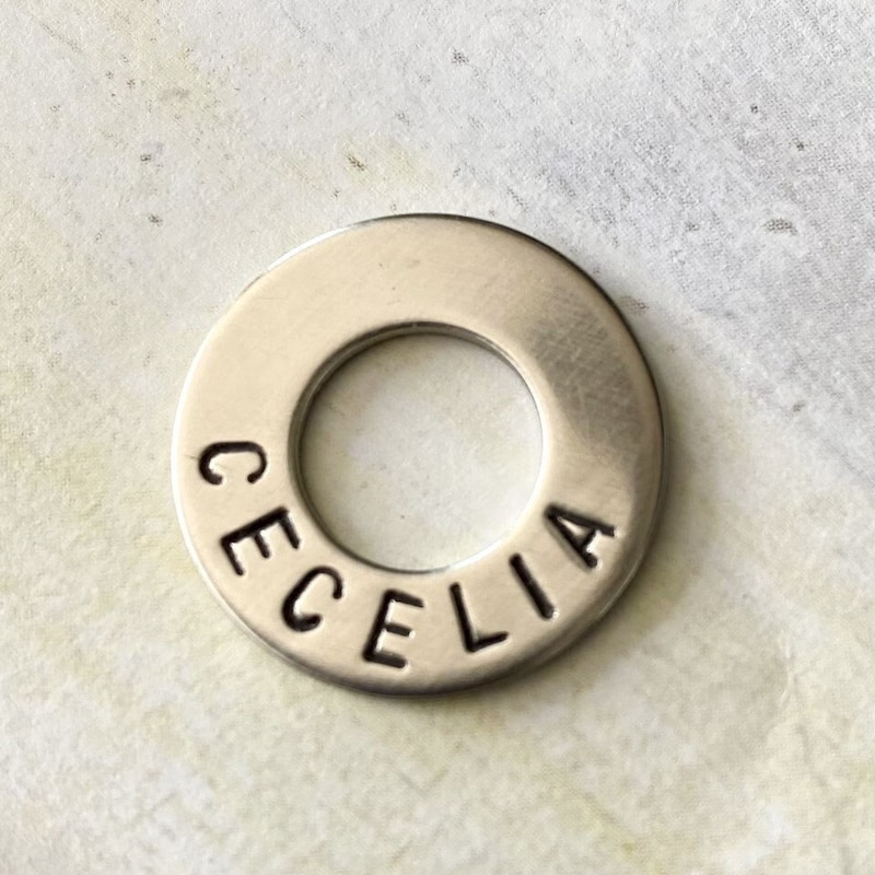 Silver Washer - Etsy