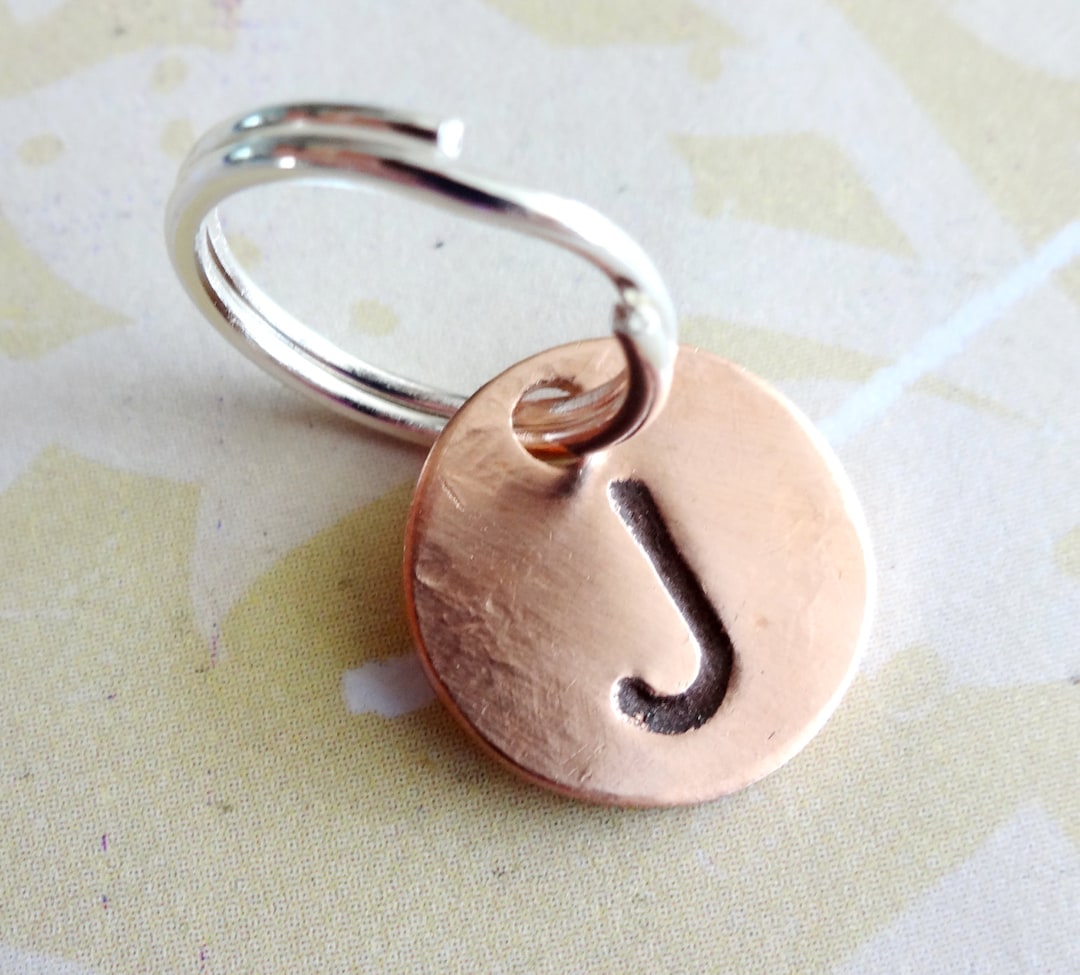 1/2" Copper Disc With Split Ring - Etsy
