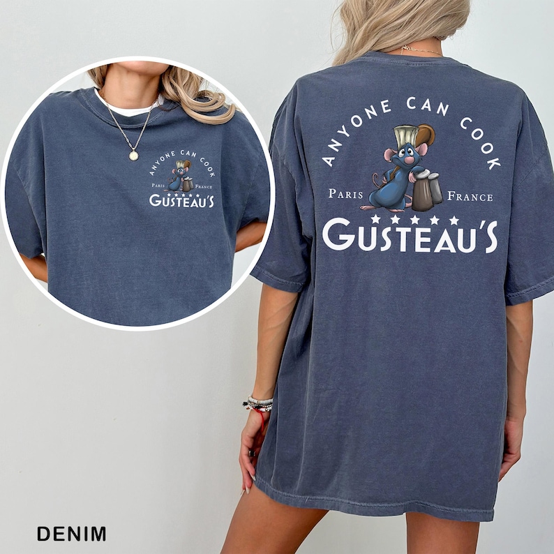 Disney Ratatouille DTF Transfers, Disney Cute Mouse Heat Press ...