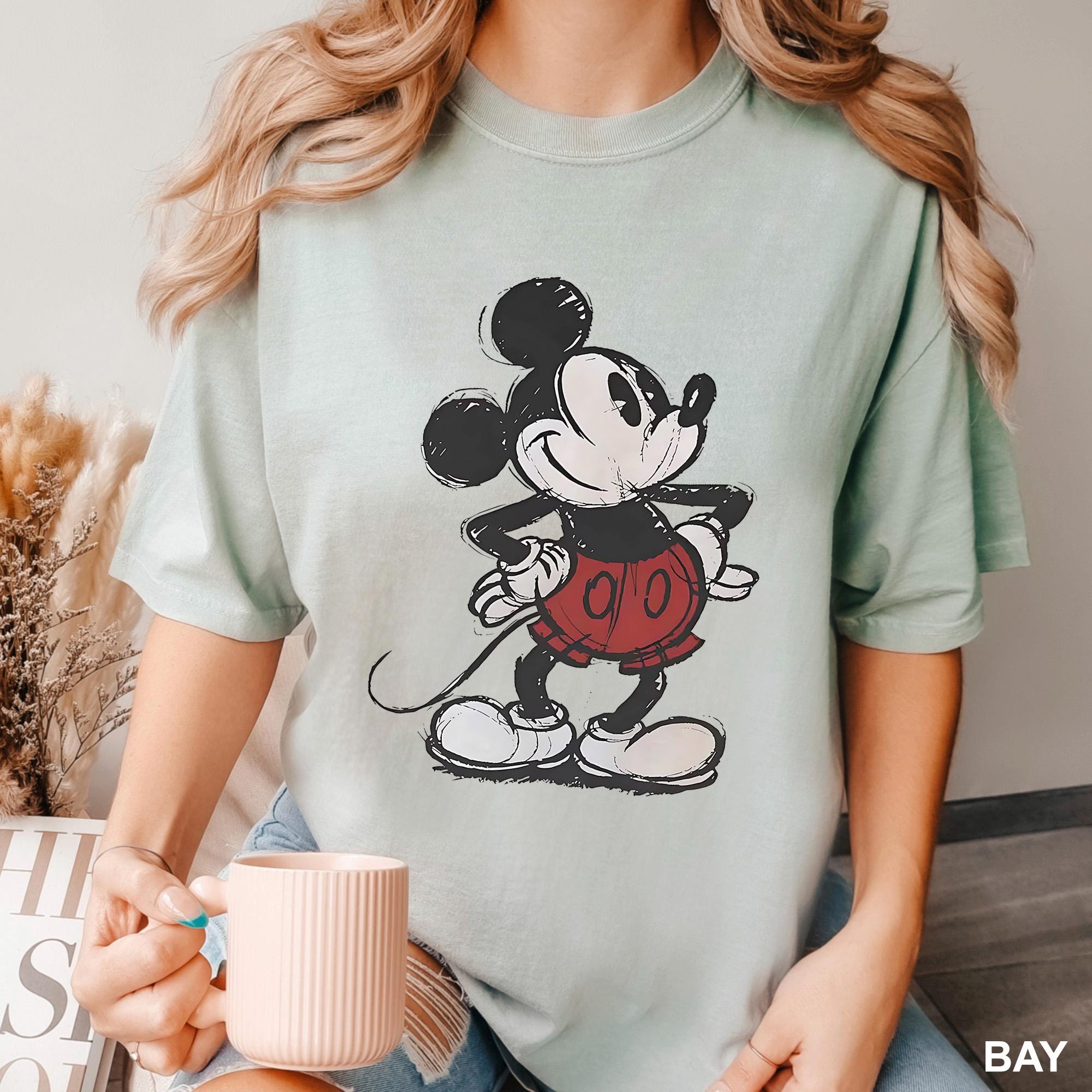Disney Mickey and Minnie Mouse Classic Heat Press Transfer, Disney ...