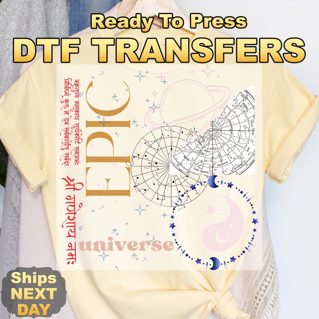 Universal Studios Epic Ready to Press Transfer, Universal Epic Universe ...