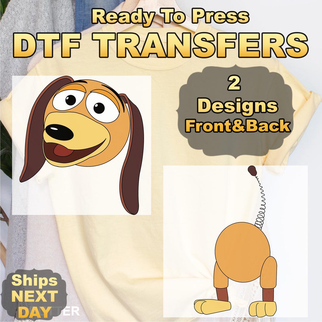 Toy Story Blinky Heat Press Transfer, Disney Family DTF Transfer, Ready ...