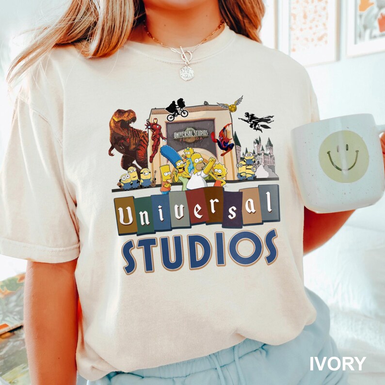 Vintage Disney Universal Studios DTF Transfers, Universal Studios Heat ...