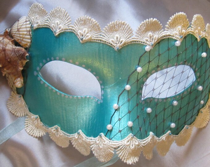 Mermaid Masquerade Mask - Etsy