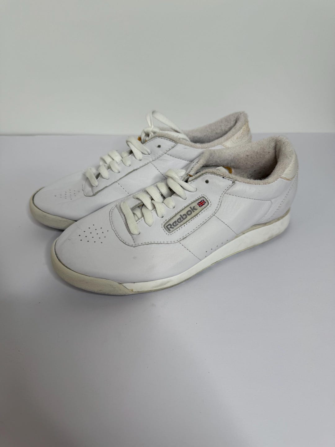 Reebok Classic Princess White Sneaker Size 8 - Etsy