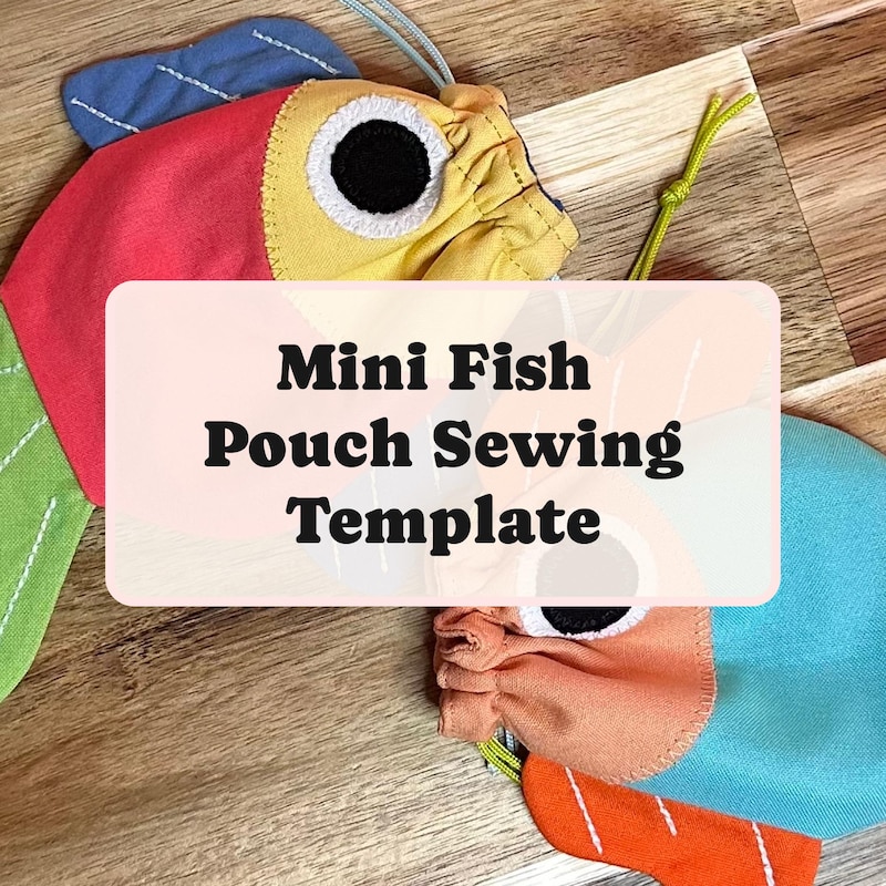 Mini Leather Pouch Template - Etsy