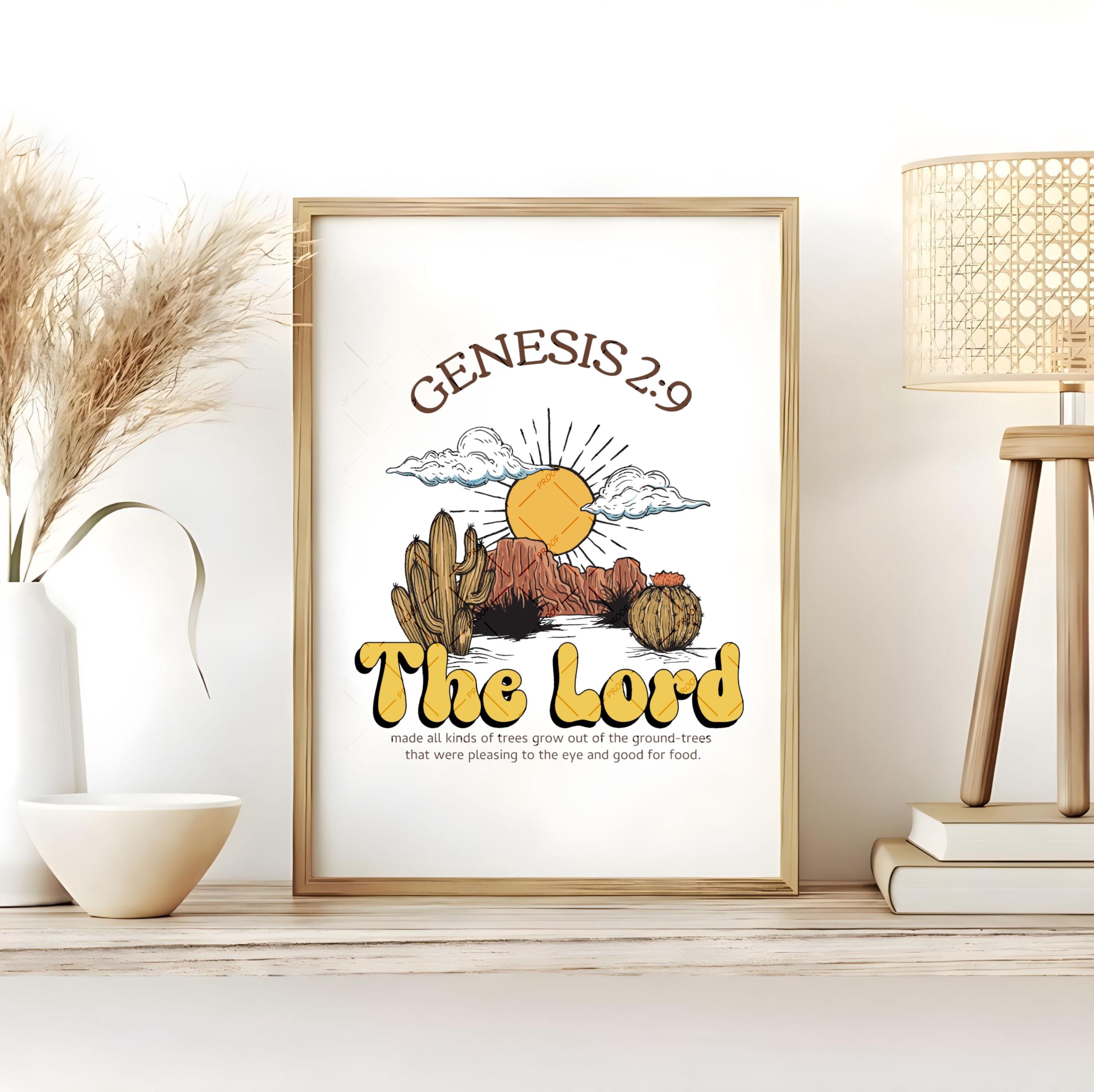 The Lord Made All Kinds of Trees Genesis2 God Made Trees Bible ...