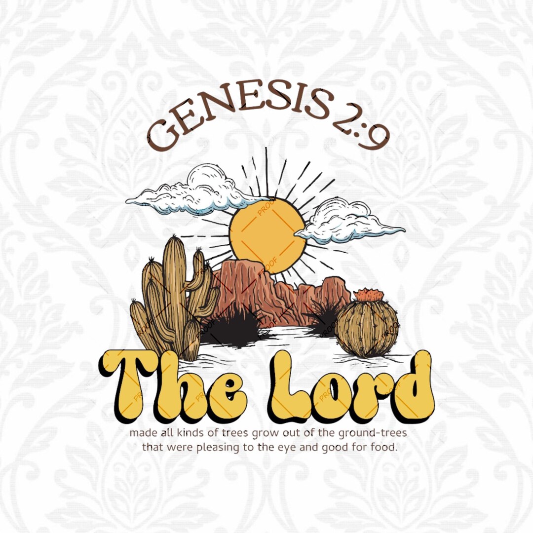 The Lord Made All Kinds of Trees Genesis2 God Made Trees Bible ...