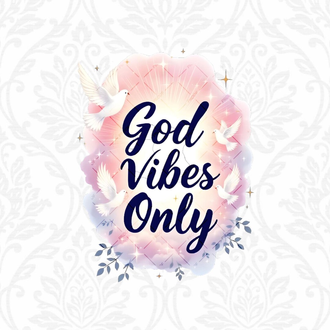 God Vibes Only PNG: Christian Bible, Doves, Olive Branches, Heaven ...