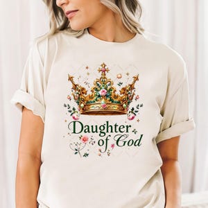 Daughter of God PNG: Vintage Christian Design (digital Download) - Etsy