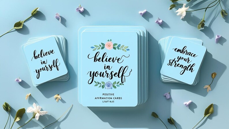 30 Printable Affirmation Cards for Anxiety – Calming Daily Quotes ...