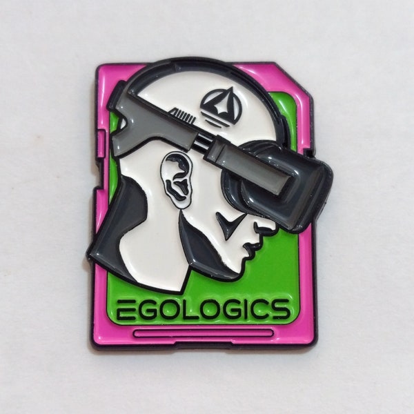 Cyberpunk Enamel Pin - Etsy