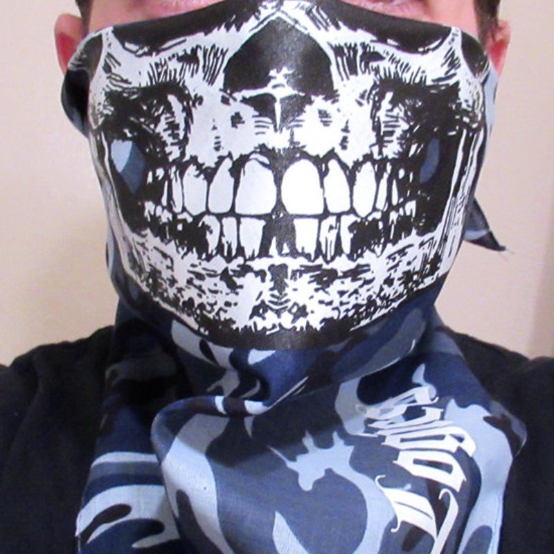 Half Face Mask Scarf - Etsy