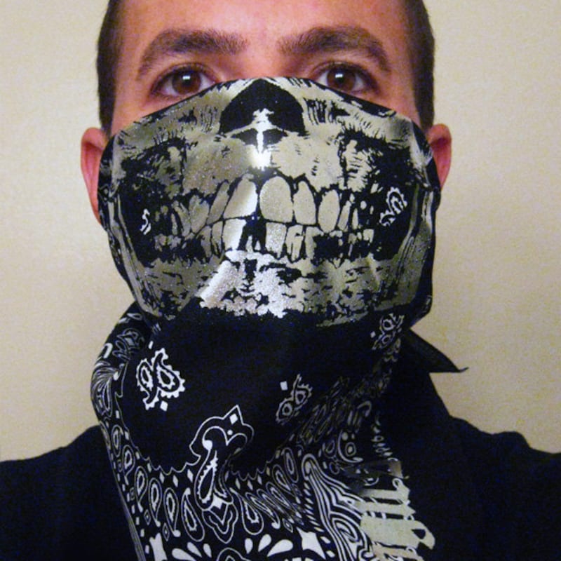 Gangster Mask - Etsy