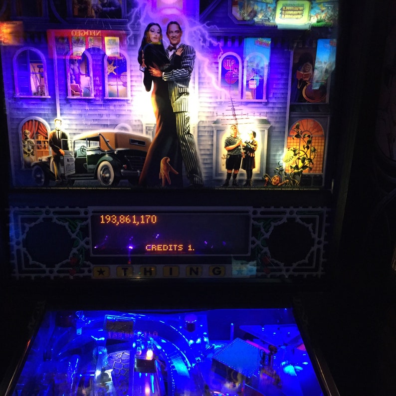 SHOOT AGAIN Uncle Fester the Addams Family Pinball Enamel Pin Lapel 90s ...