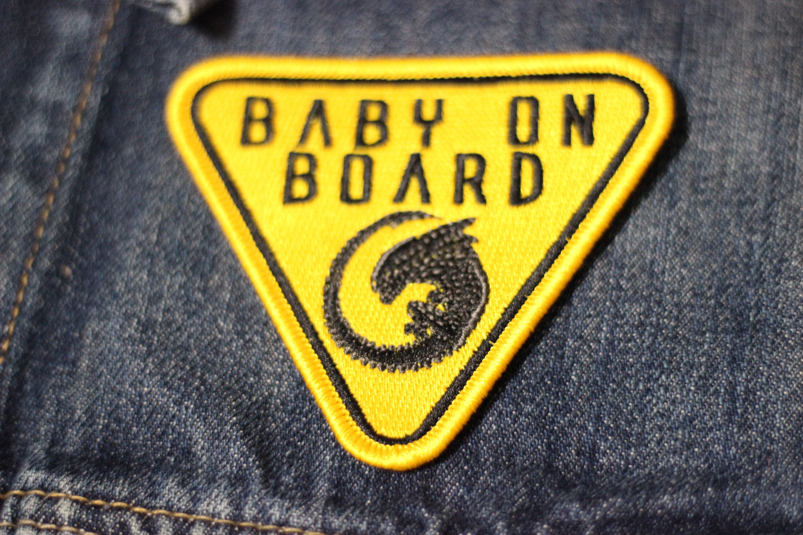Baby on Board Xenomorph Alien Embroidered Iron-on Patch Cool | Etsy