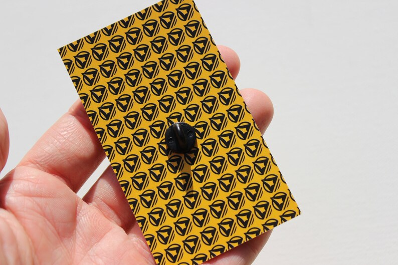 Original Egologics Gold and Black Logo Hard Enamel Pin | Etsy