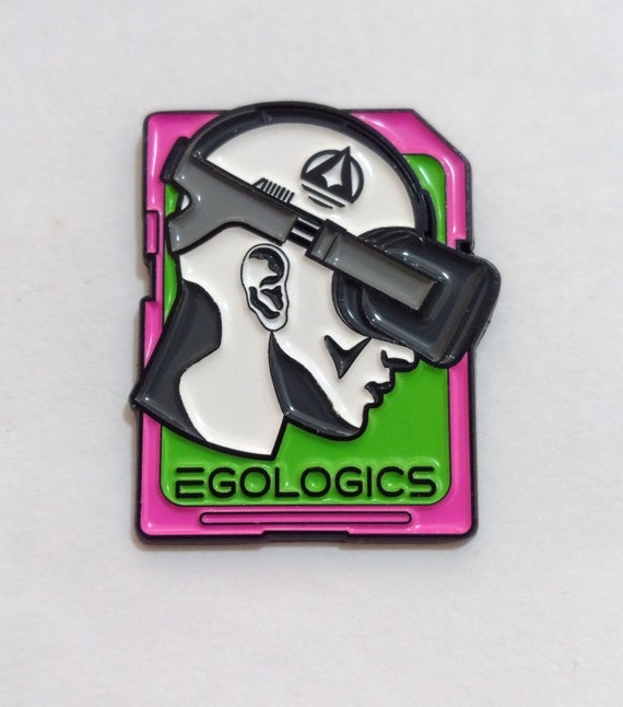 EGOLOGICS VR Virtual Reality Metaverse Neon Soft Enamel Pin - Etsy