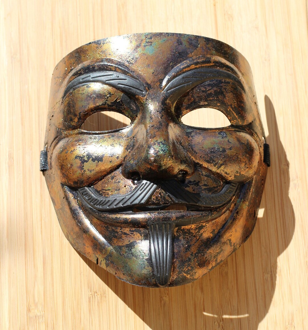 DARK DECAY VERDIGRIS Metallic Guy Fawkes Metallic V for Vendetta ...