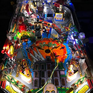 SHOOT AGAIN Uncle Fester the Addams Family Pinball Enamel Pin Lapel 90s ...