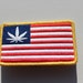 United States of Hemp American Flag Embroidered Iron-on Patch - Etsy