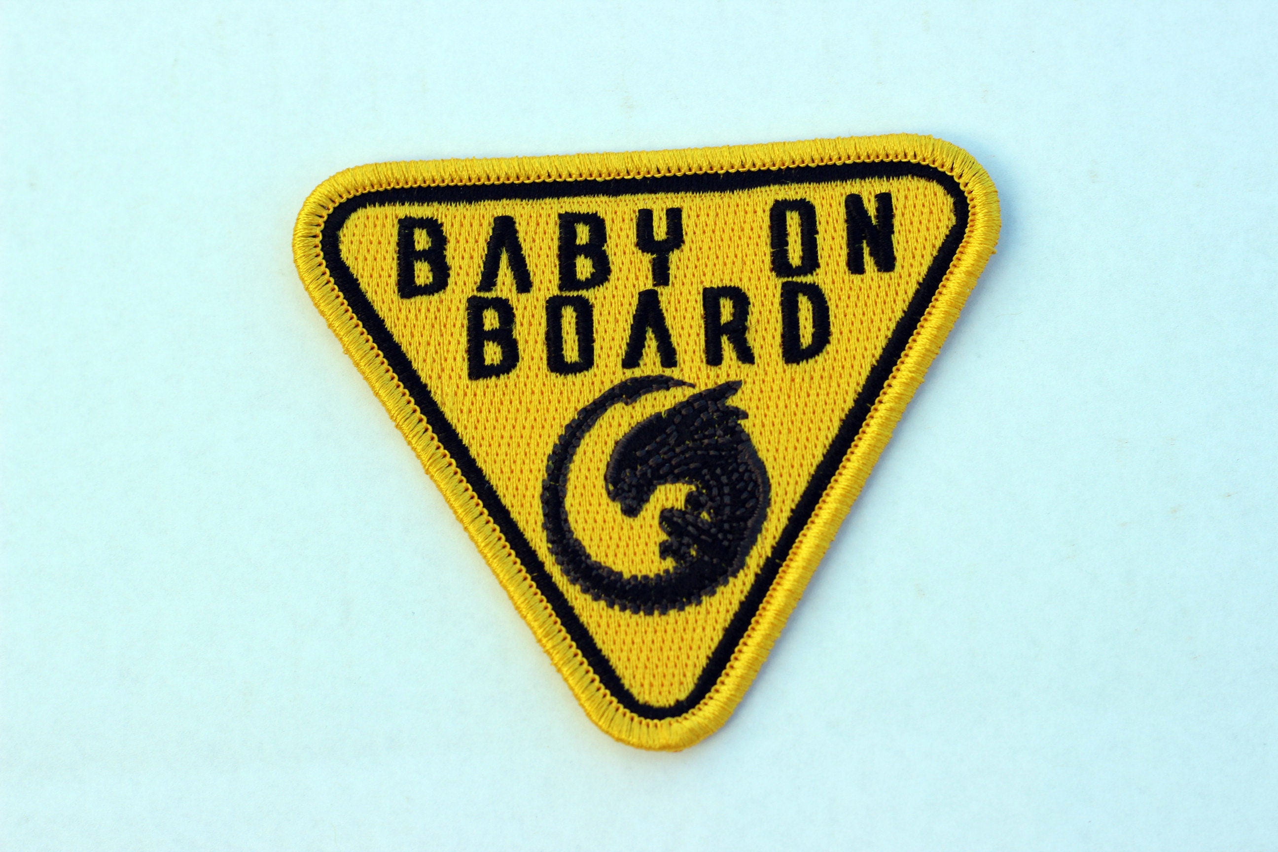 Baby on Board Xenomorph Alien Embroidered Iron-on Patch Cool | Etsy