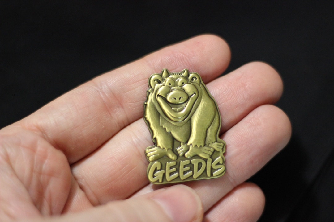 GEEDIS and the Land of Ta 3D Enamel Pin Backpack Hat Lapel Collector - Etsy