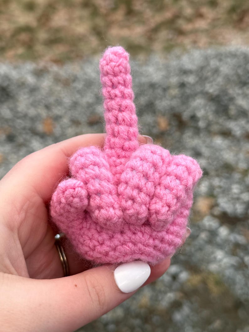 Middle Finger Plush - Etsy