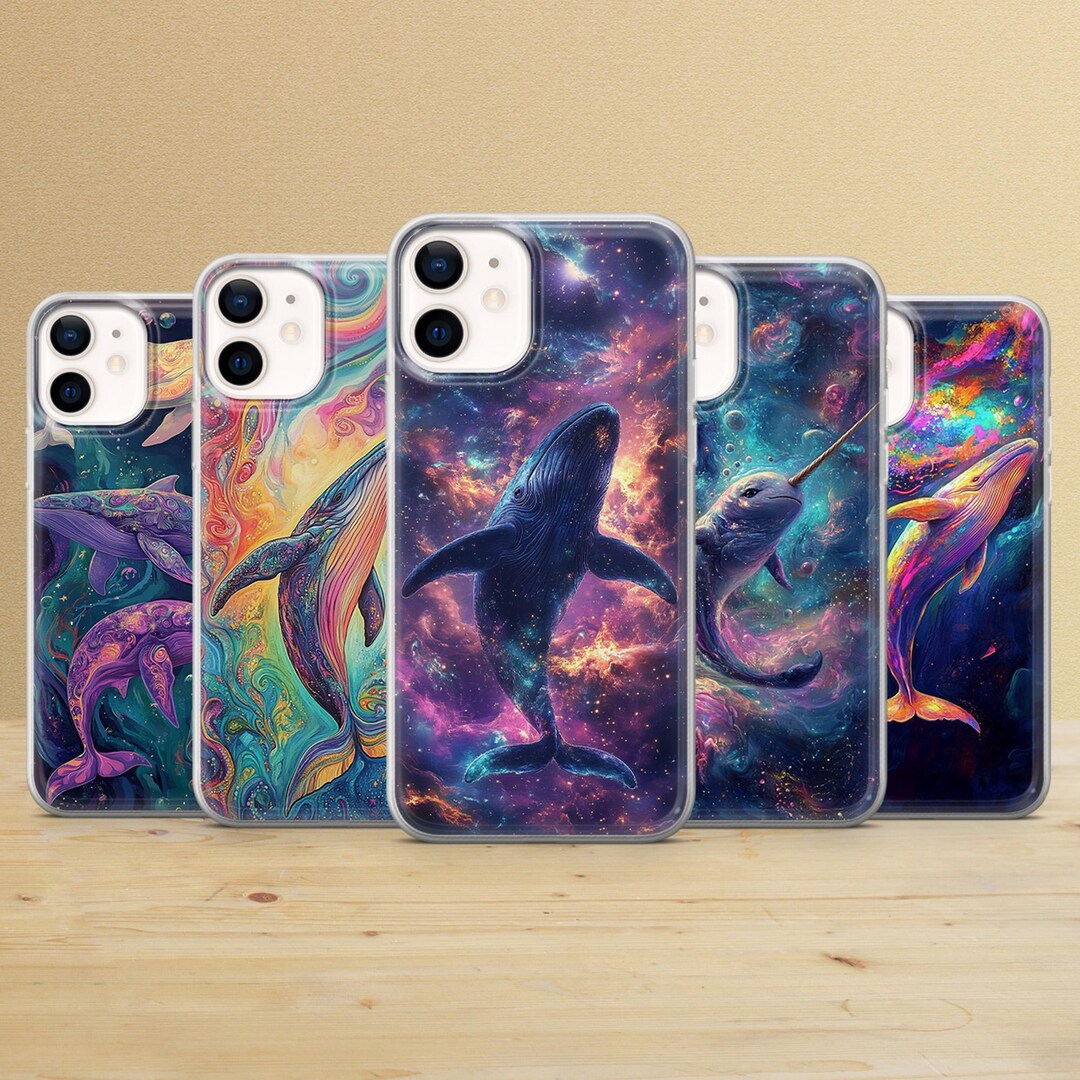 Whale Shark Sea Phone Case for iPhone 17 Air/ 16/ 15/ 14/ 13 Samsung ...
