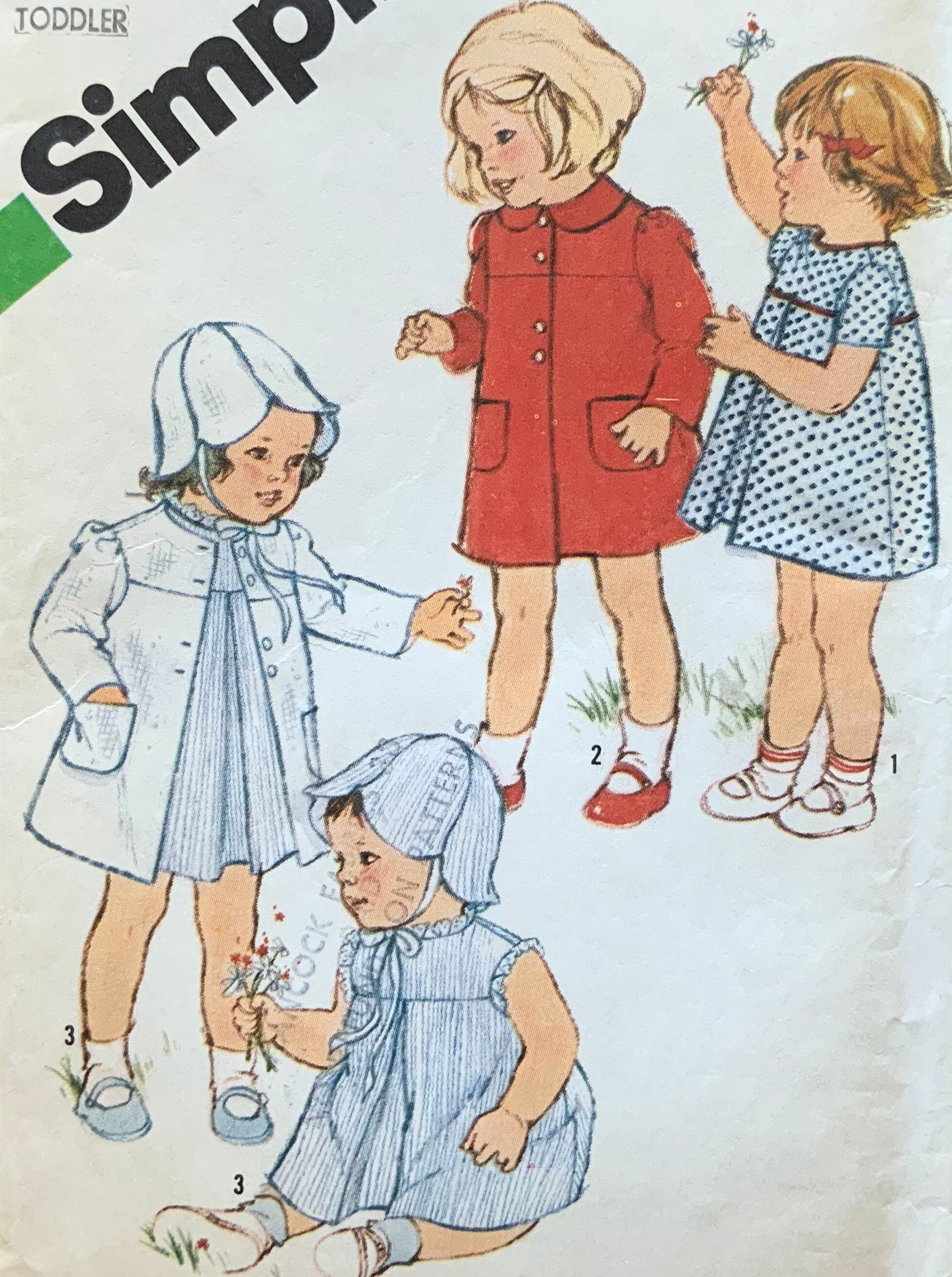 Kits & How To Simplicity 9850 A Line Dress Lined Coat and Reversible ...