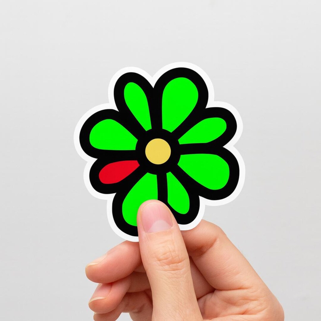 Y2K Webcore Vinyl Sticker, 90s ICQ Retro Internet, Nostalgic 2000s ...