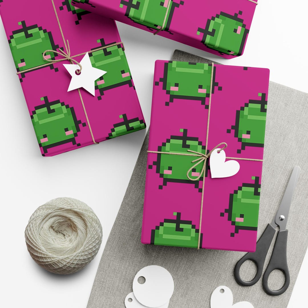 Stardew Valley Junimo Wrapping Paper, 30x20 Inch Cozy Gamer Gift Paper ...