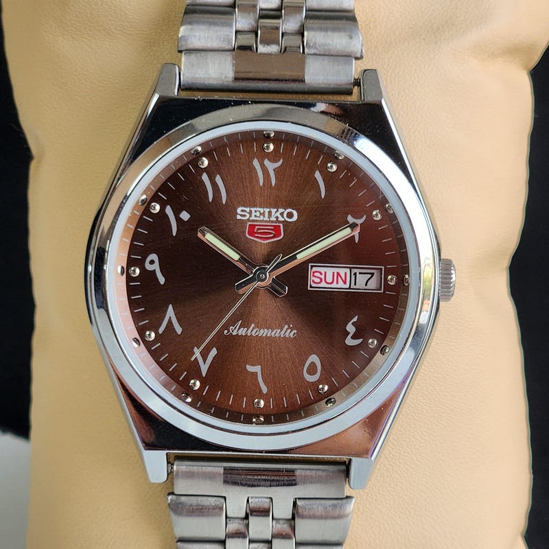Seiko 5 Watch Jubilee - Etsy