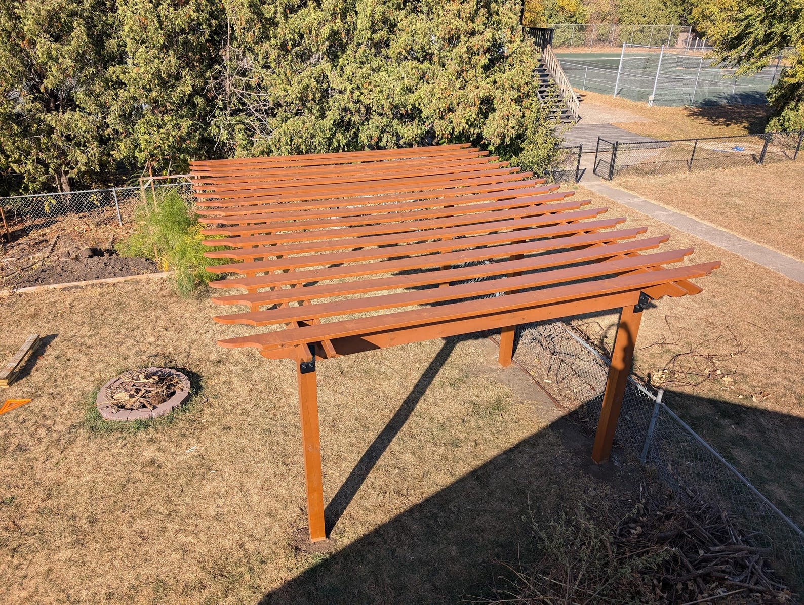 Large Custom 16'x20' DIY Pergola Plans | Detailed Blueprints + Material ...