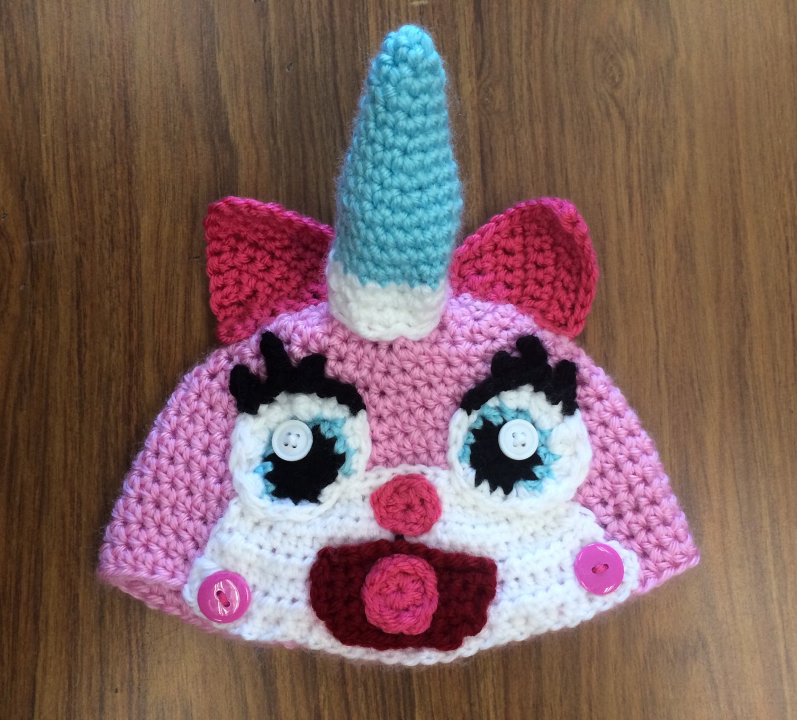 Crochet Pattern - Unikitty Inspired Hat - Etsy
