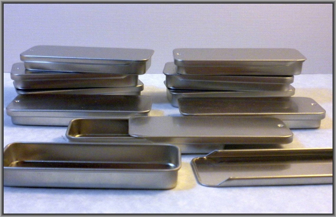 10 Slider Tins Larger Size Use for Your Pendants Magnets | Etsy