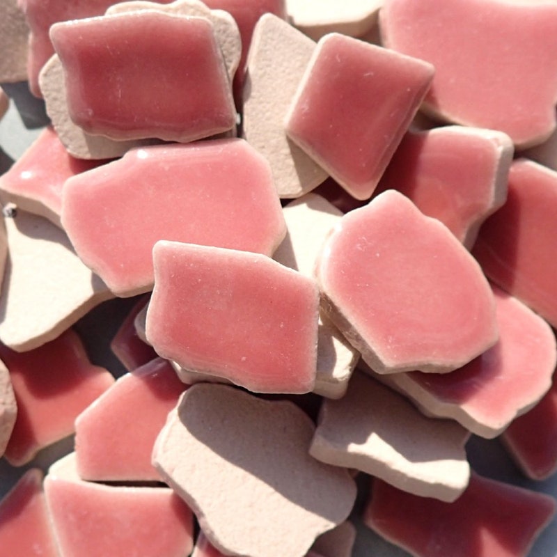 Dusty Rose Tiles - Etsy