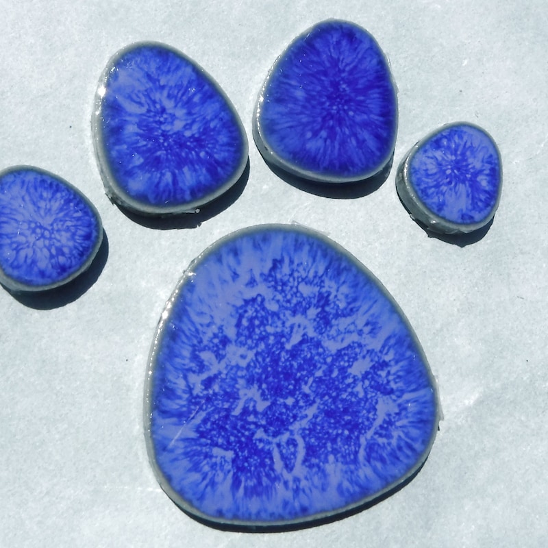 Ceramic Paw Print Tiles - Etsy