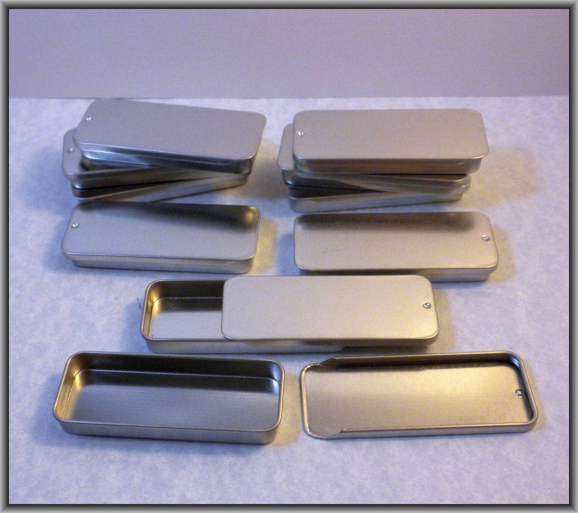 10 Slider Tins Larger Size Use for Your Pendants Magnets - Etsy