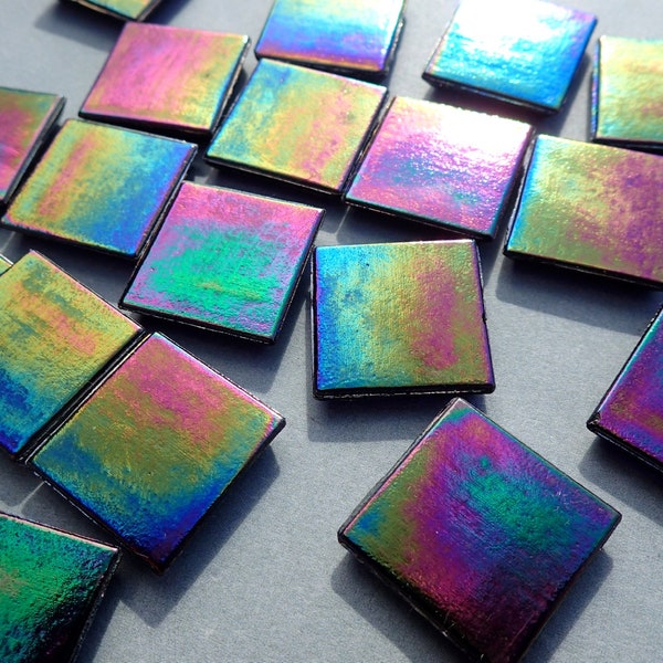 Iridescent Tiles - Etsy