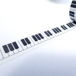 Piano Keys Washi Tape Musical Keyboard Paper Tape Great for - Etsy