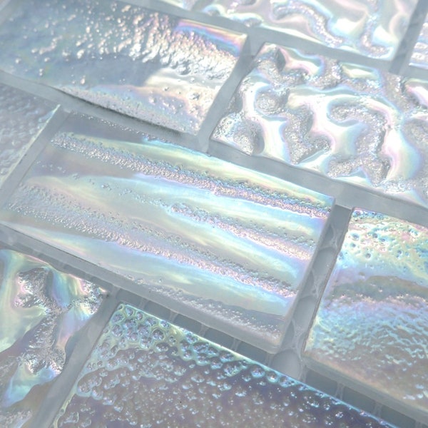 Clear Glass Tiles - Etsy