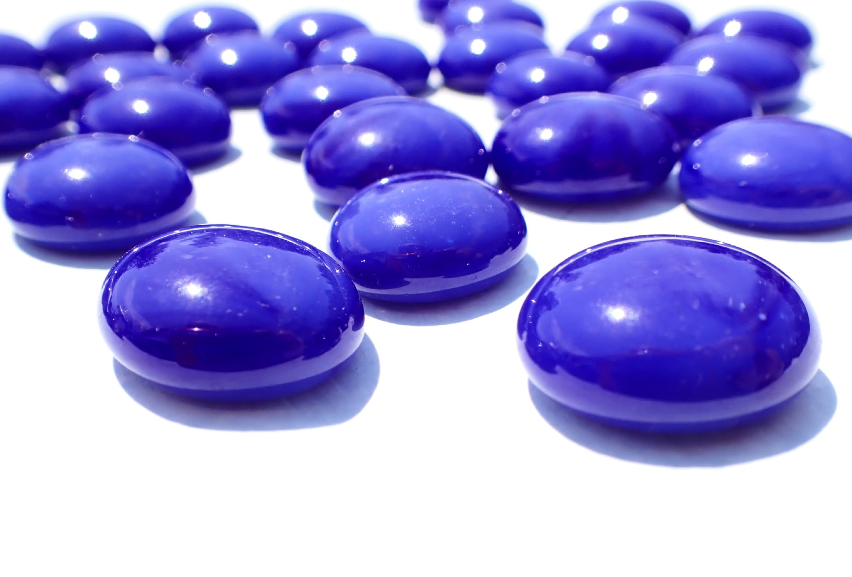 Navy Blue Glass Gems at Therese Arnold blog