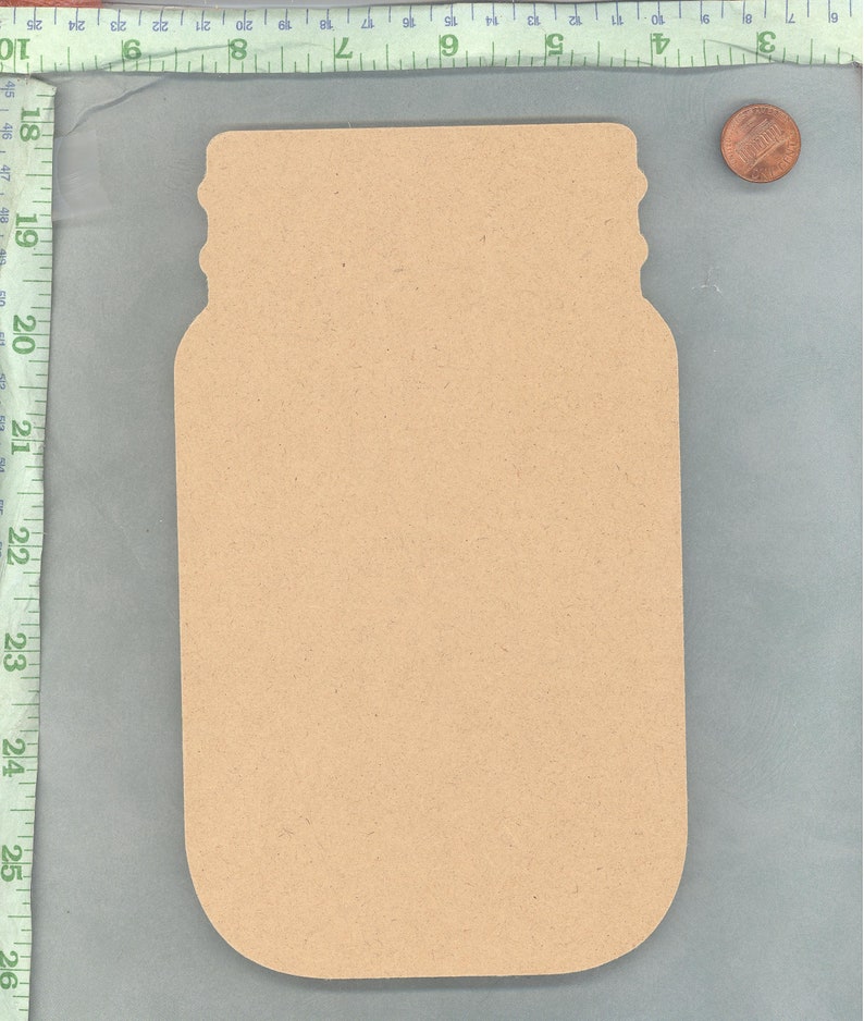 Mason Jar Plaque Use as a Base for Mosaics Decoupage or - Etsy