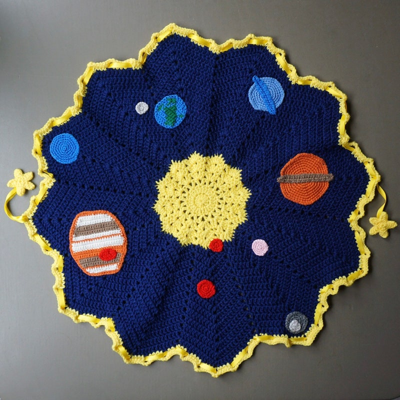 Outer Space Play Mat - Etsy